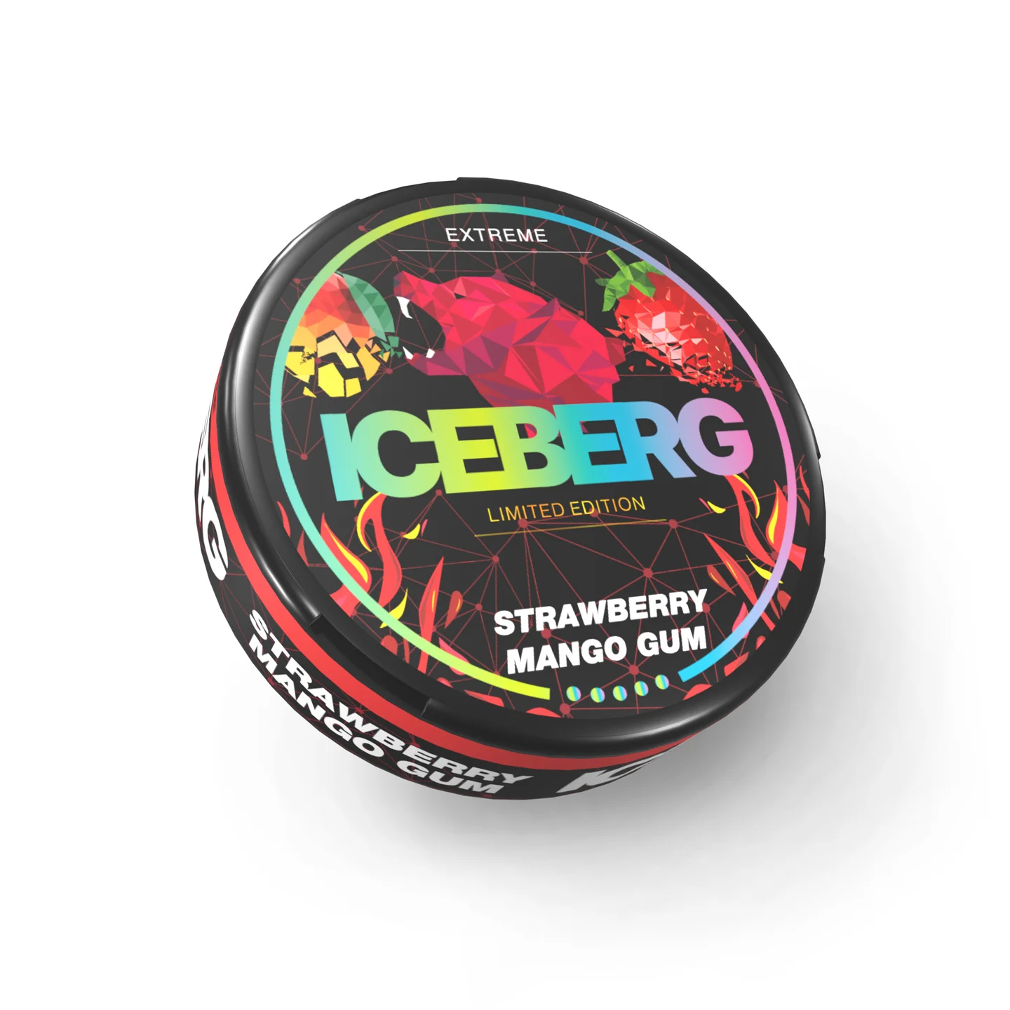 ICEBERG Strawberry Mango Gum - NicotineXpress